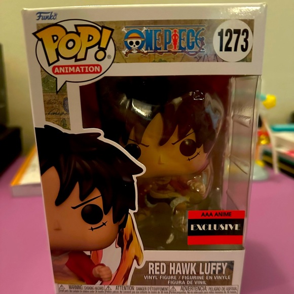 Funko | Toys | Red Hawk Luffy One Piece Funko Pop Aaa Anime Exclusive ...